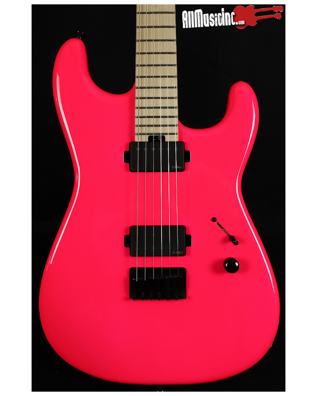 Charvel Sean Long Pro-Mod San Dimas Style 1 Neon Pink Electric Guitar ...