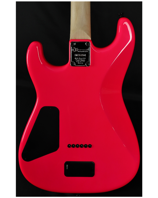 Charvel Sean Long Pro-Mod San Dimas Style 1 Neon Pink Electric Guitar ...